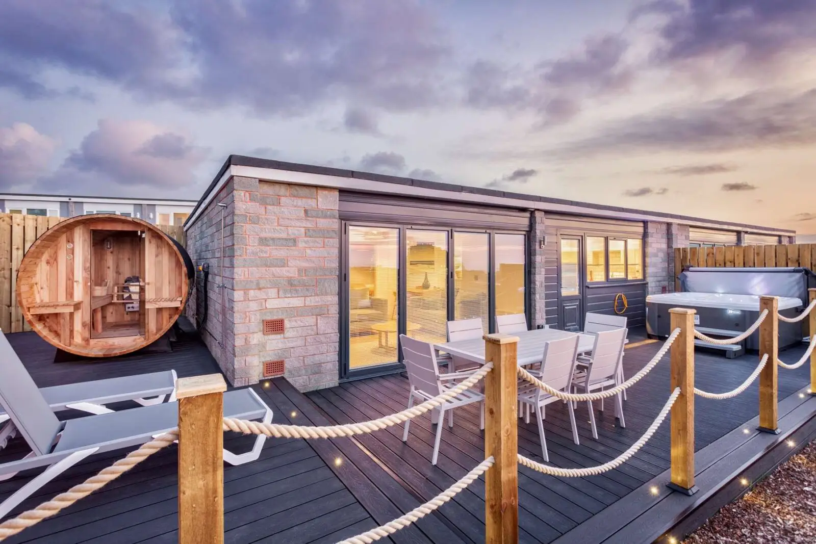 Three Bedroom Vista Seaview with Hot Tub & Sauna - North Devon Resort